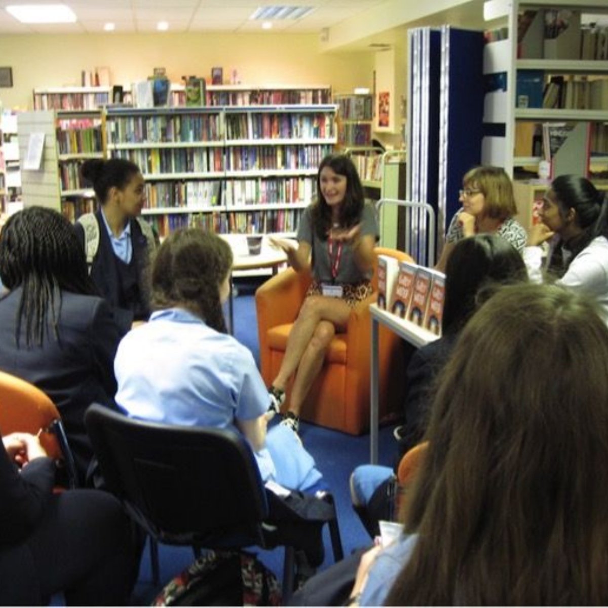 Queen Elizabeth's Girls' School - Author visits to the library