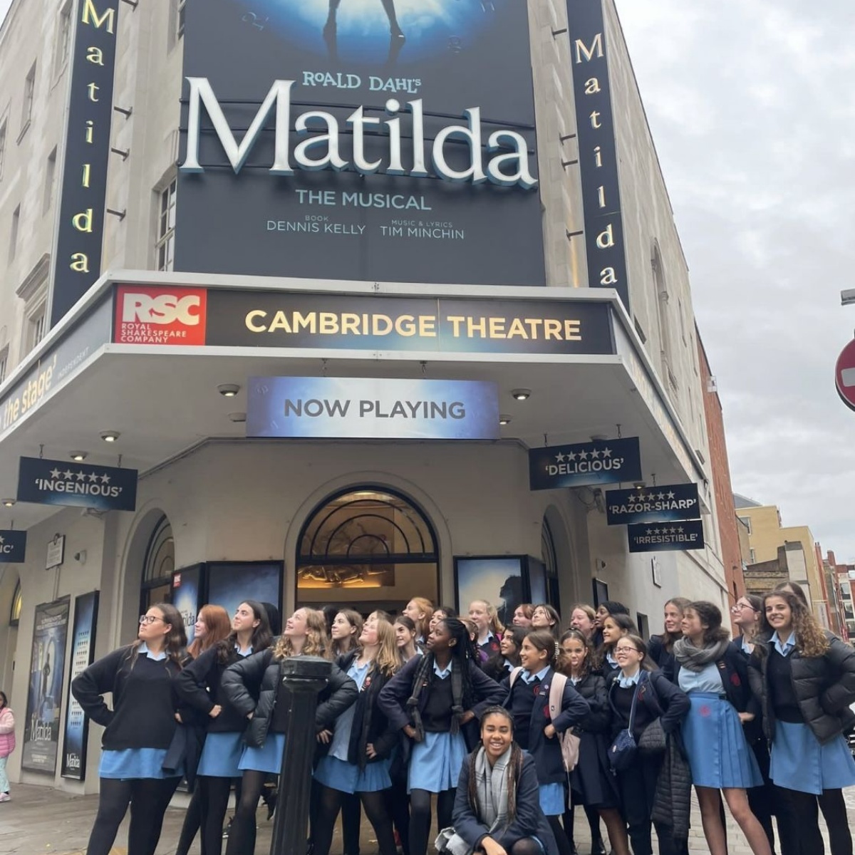 Queen Elizabeth's Girls' School - Matilda Theatre Trip